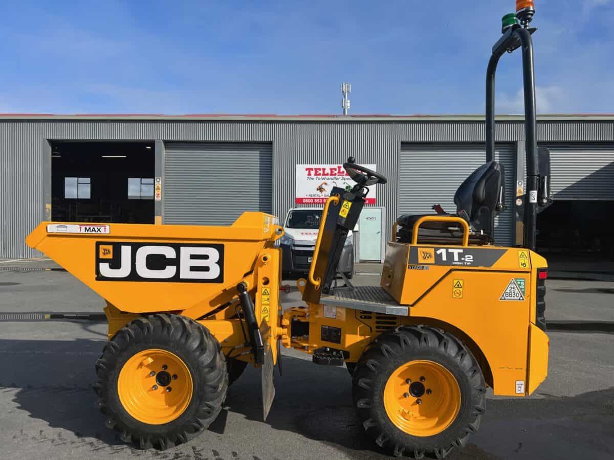 JCB 1T-2S5 Site Dumper - Telelift