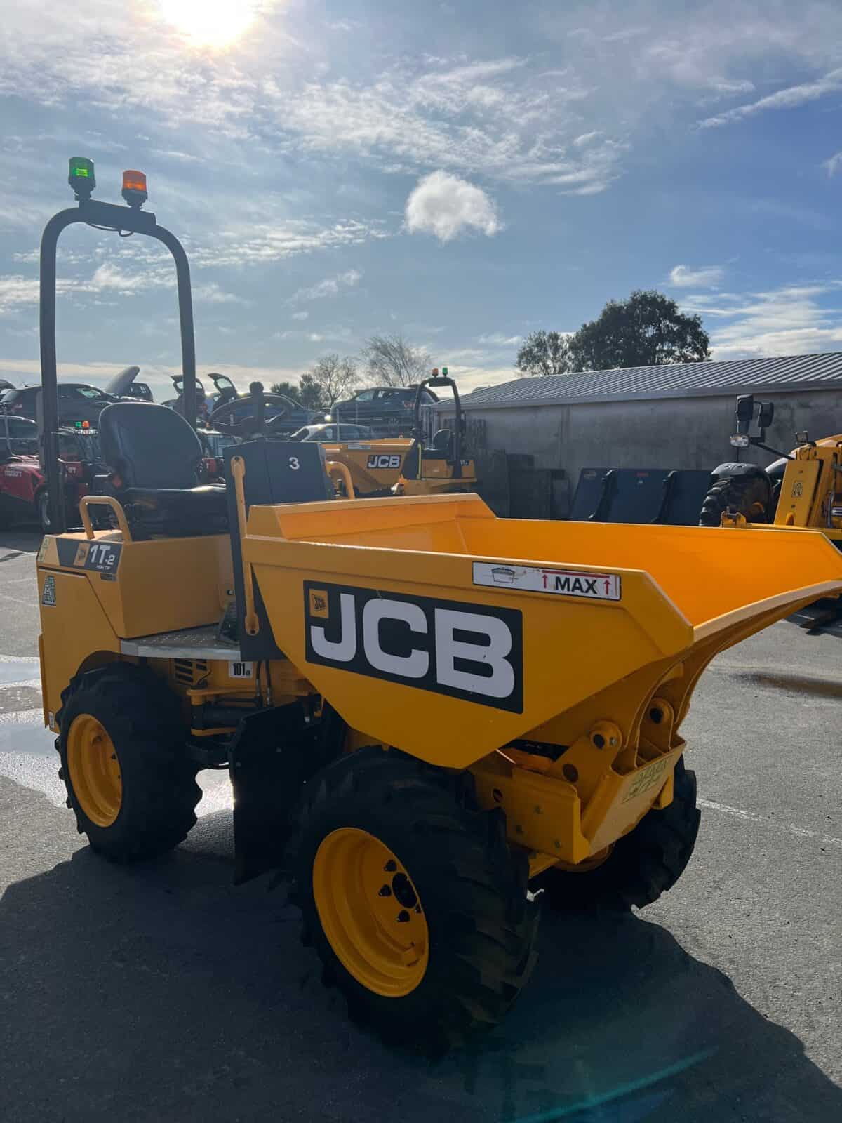 JCB 1T-2S5 Site Dumper - Telelift